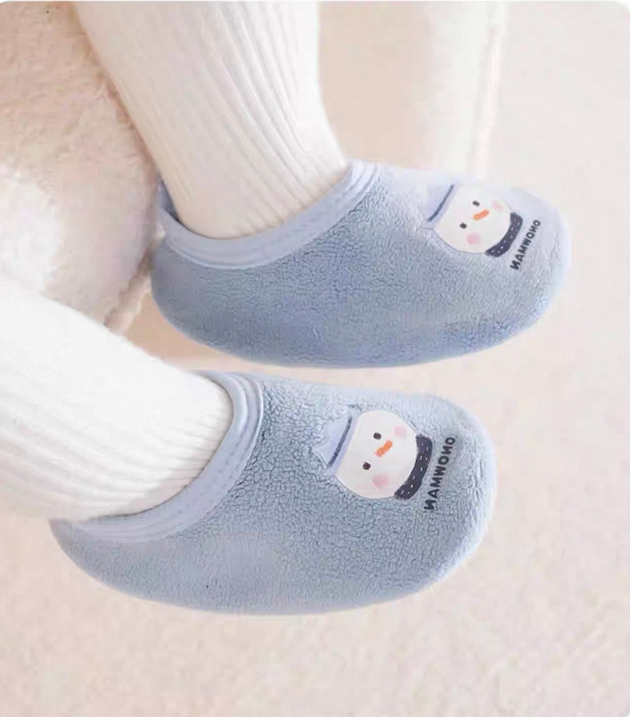 Snowman Slipper Socks – Toe Treats